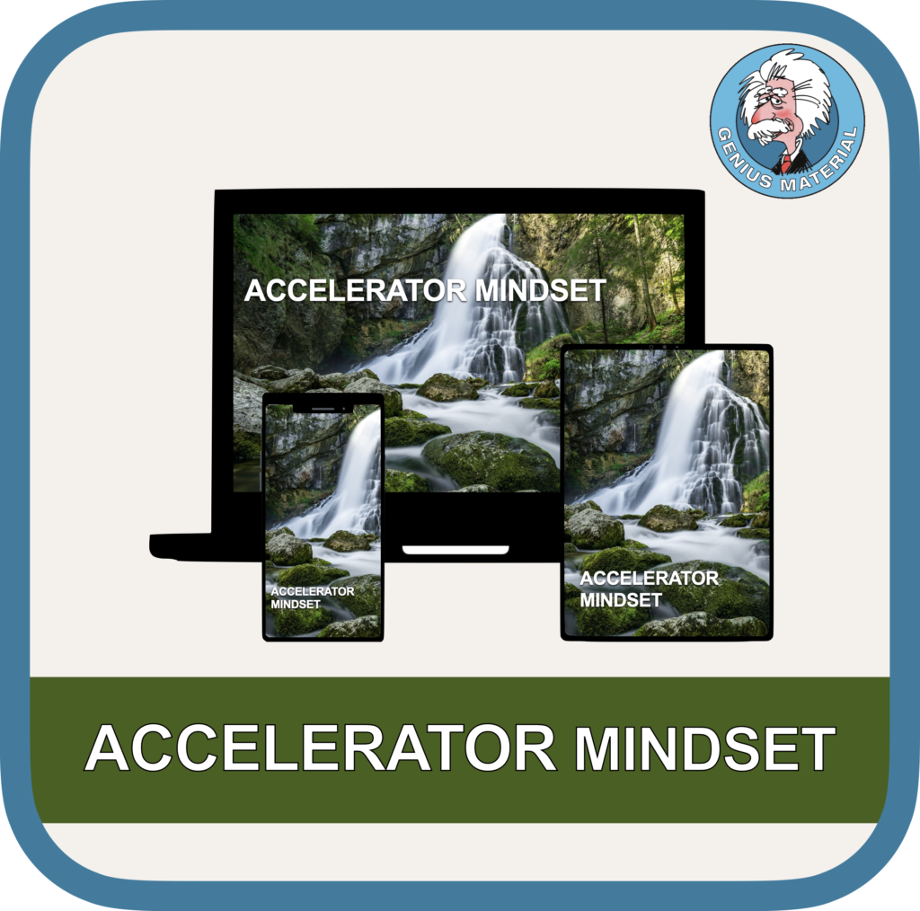 Accelerator Mindset Signup · Genius Material